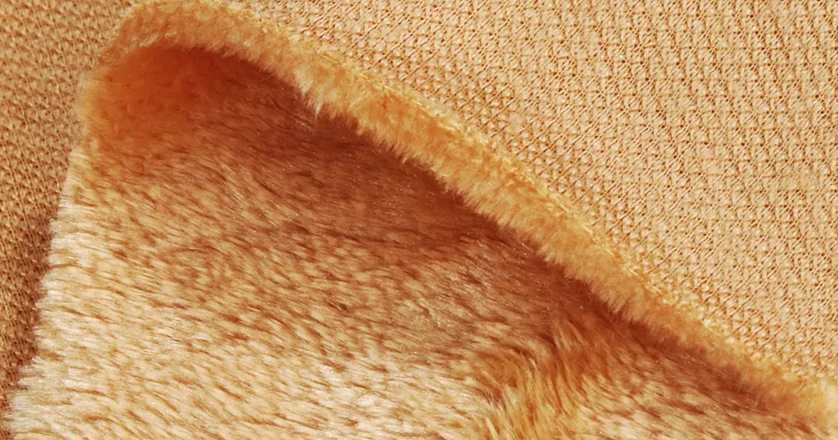 Brown Poly Boa Fabric GT368M0530N60